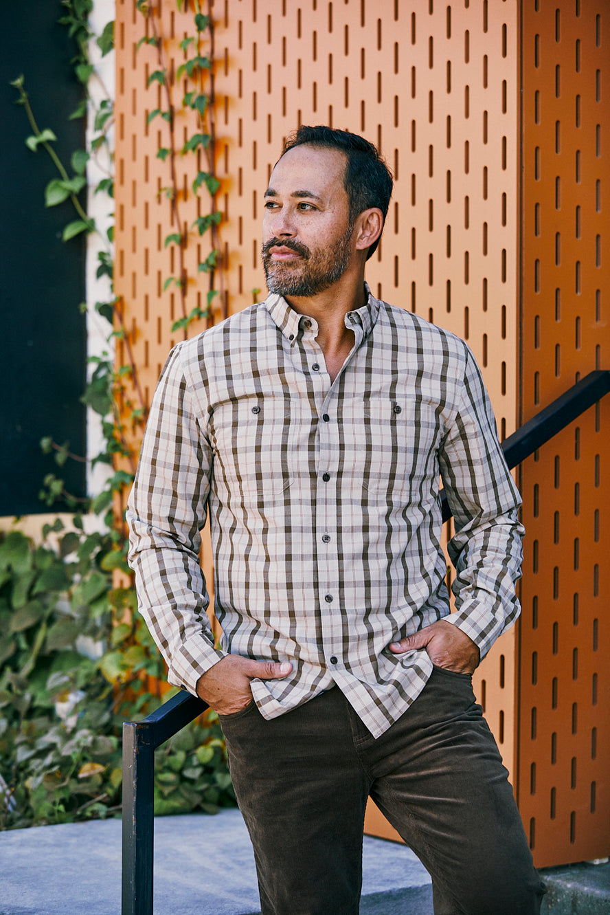 Men's Midtown Long Sleeve Woven Shirt