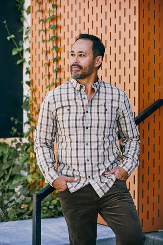 Men's Midtown Long Sleeve Woven Shirt
