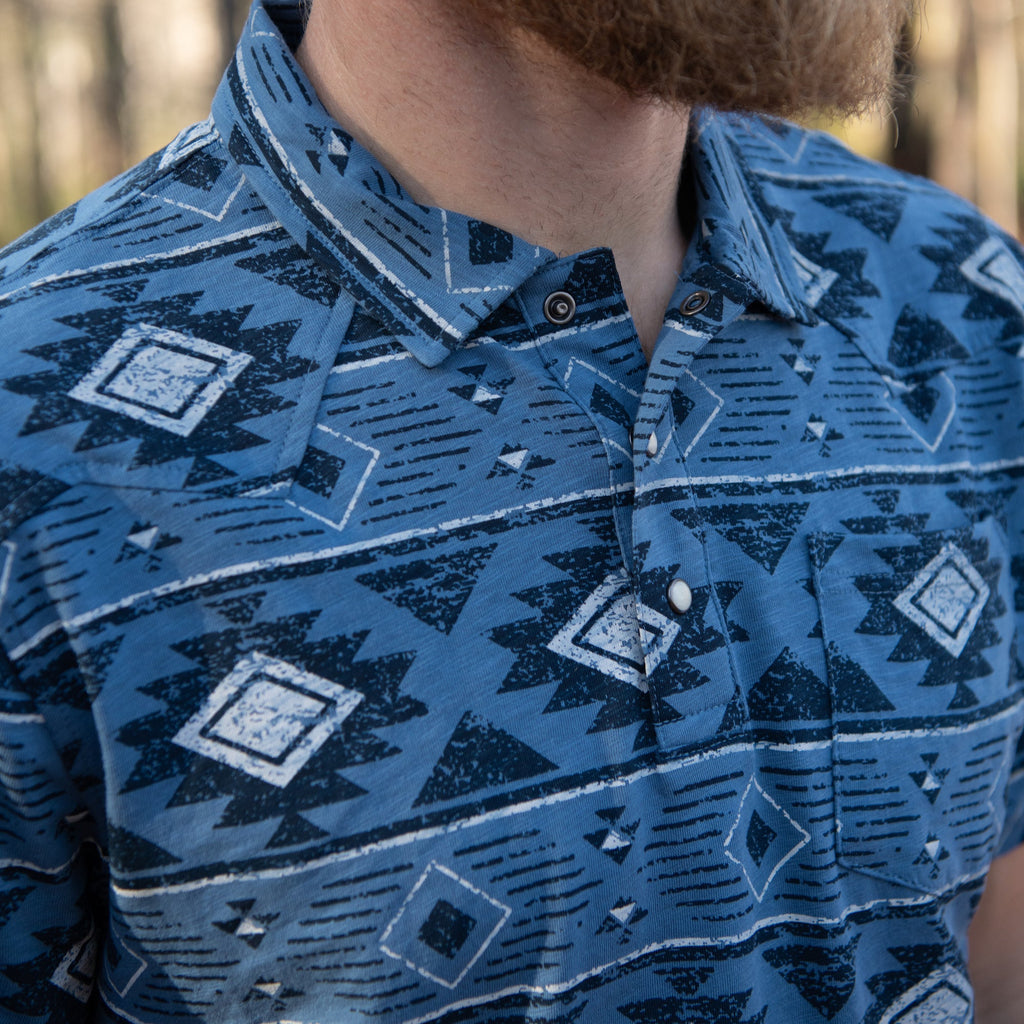 Mens_RangerSSPrintedPolo_BlueRidge_WaterrockShort_Freestone_TreelineHat ...