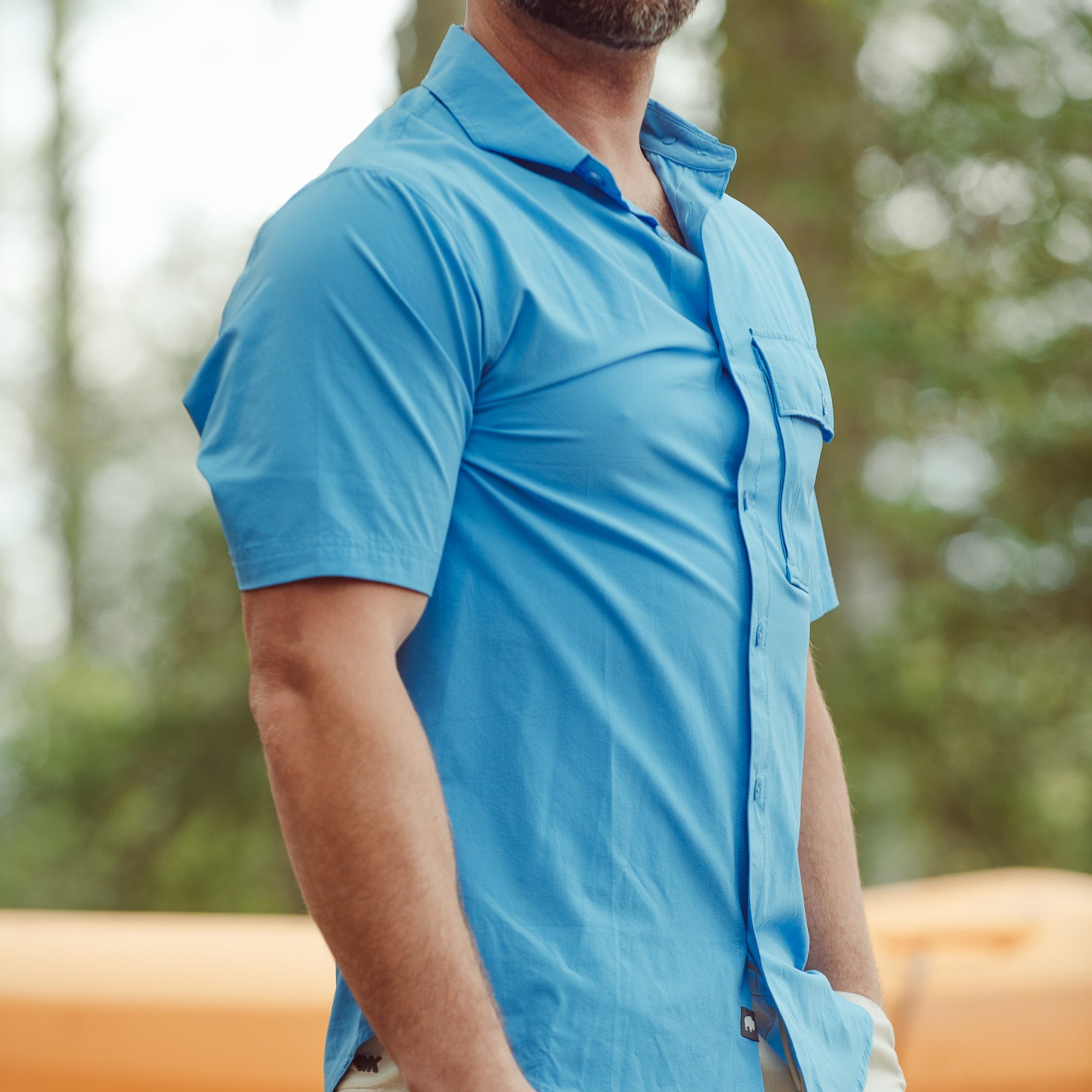 Men's Rivers Short Sleeve Woven Shirt